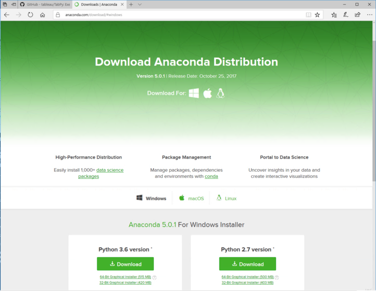 既存Anaconda環境を利用してTabpy-Serverを導入する - Tableauから始めるデータサイエンス